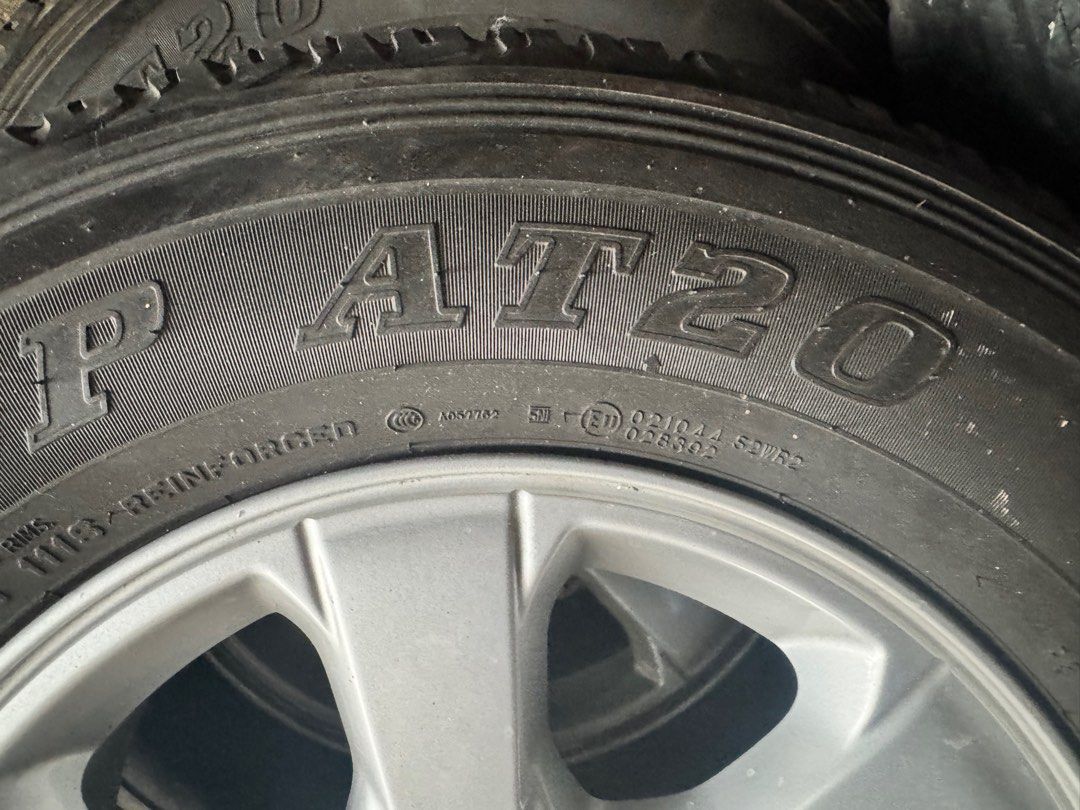 Isuzu MUX mags and tires, Car Parts & Accessories, Mags and Tires on ...