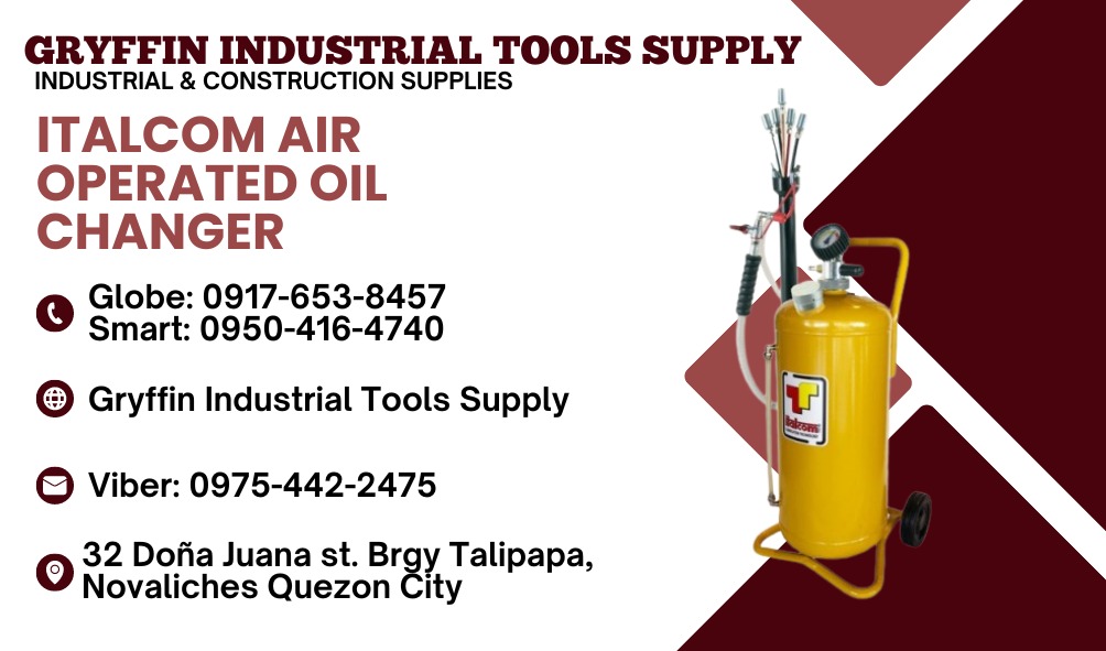 Italcom Air Operated Oil Changer, Commercial & Industrial, Industrial ...