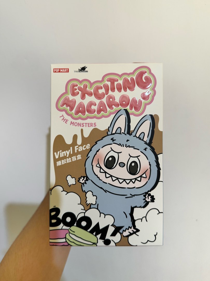 Labubu v1 macaron blindbox (original popmart), Toys & Collectibles ...