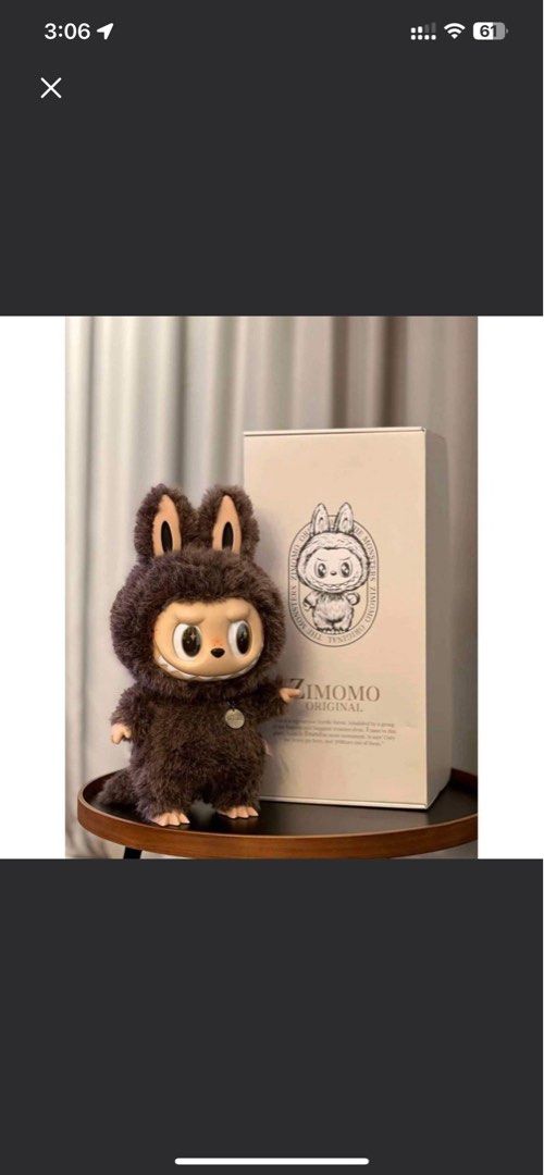 Labubu Zimomo I found you, Hobbies & Toys, Toys & Games on Carousell