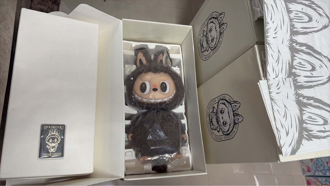 Labubu Zimomo Monster, Hobbies & Toys, Memorabilia & Collectibles, Fan ...