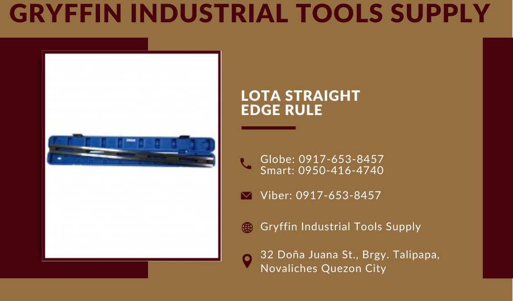 LOTA STRAIGHT EDGE RULE, Commercial & Industrial, Industrial Equipment ...
