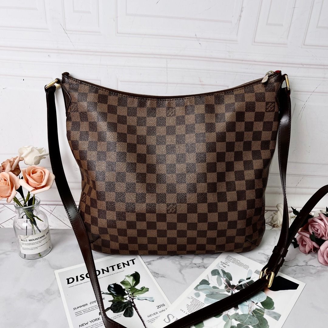 Louis Vuitton Bloomsbury in Damier Ebene, Luxury, Bags & Wallets on ...