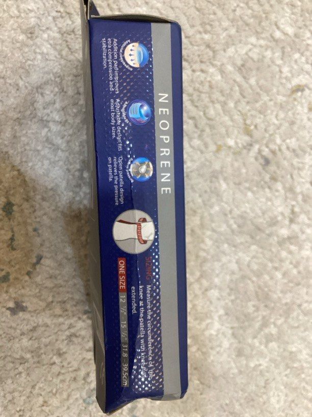 LP 788 OPEN PATELLA KNEE SUPPORT, Health & Nutrition, Braces, Support ...