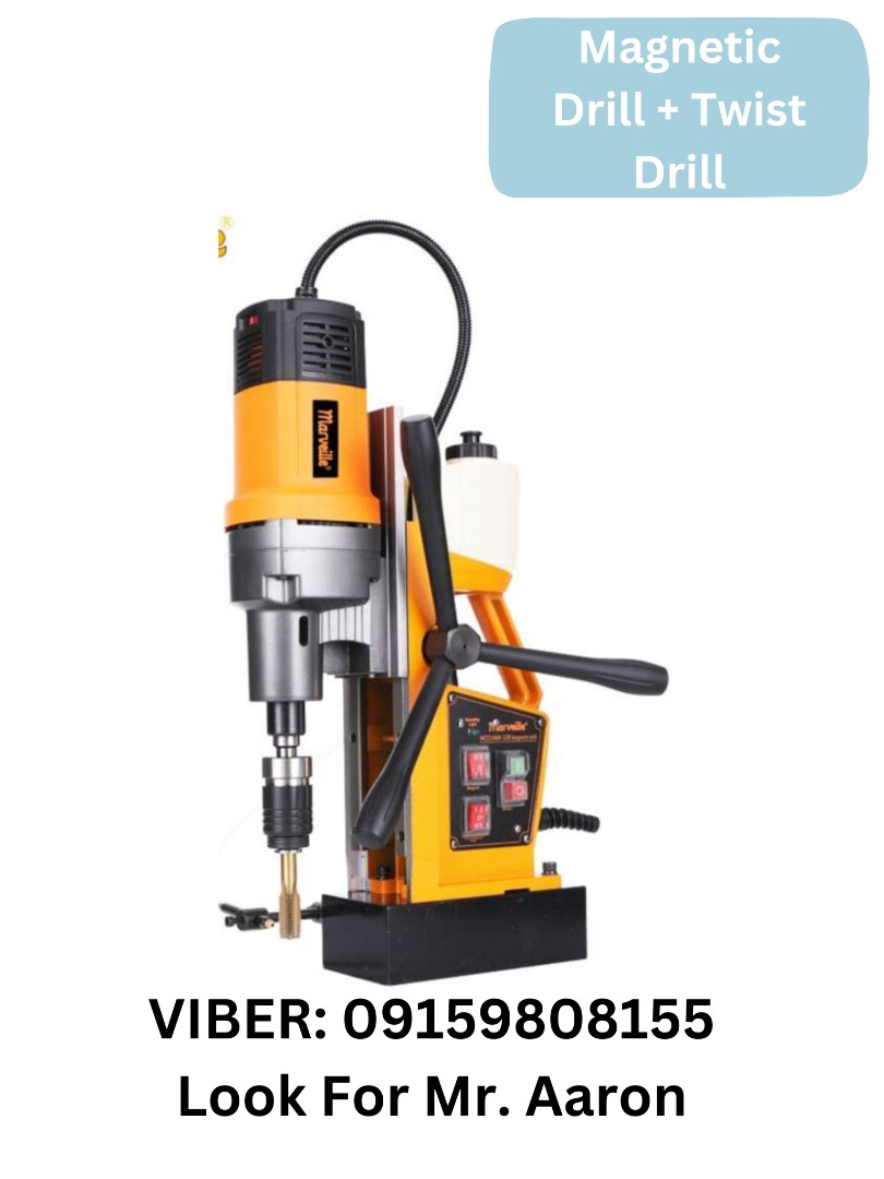 Magnetic Drill + Twist Drill, Commercial & Industrial, Construction ...