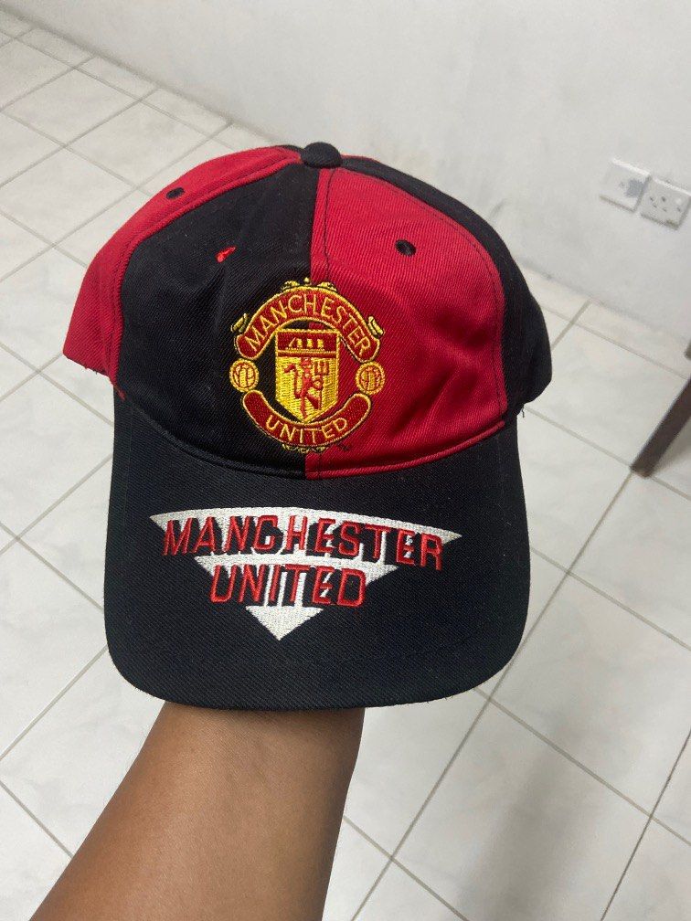 manchester united cap, Men's Fashion, Watches & Accessories, Cap & Hats ...