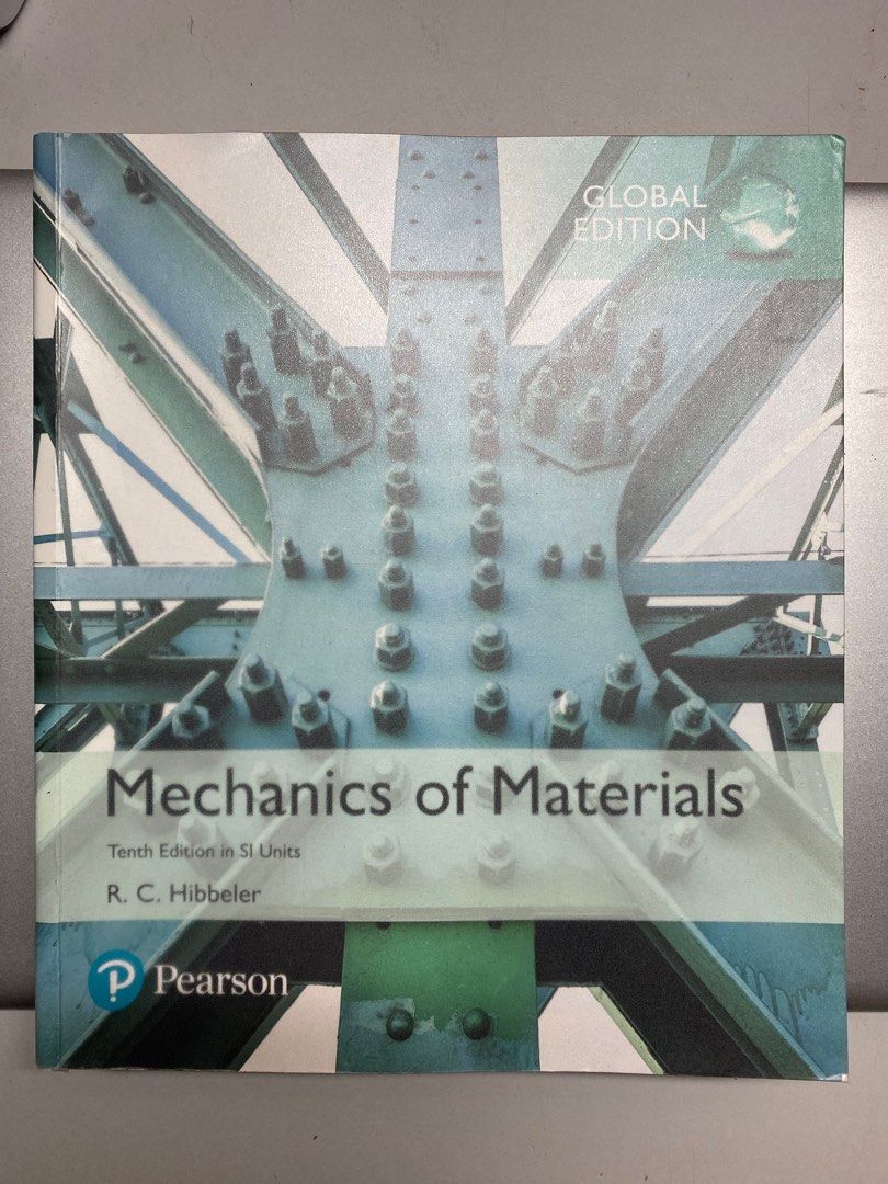 Mechanics of Materials in SI Units, 10th edition by Russell C. Hibbeler 9781292178202, Hobbies ...