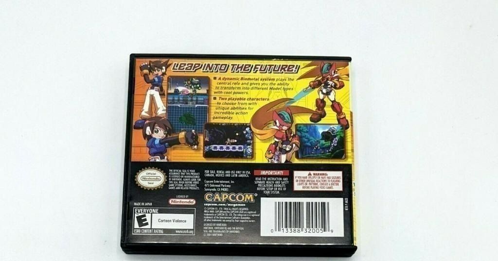 Mega Man ZX MegaMan Rockman Nintendo DS NDS 2DS 3DS Game Complete CIB ...
