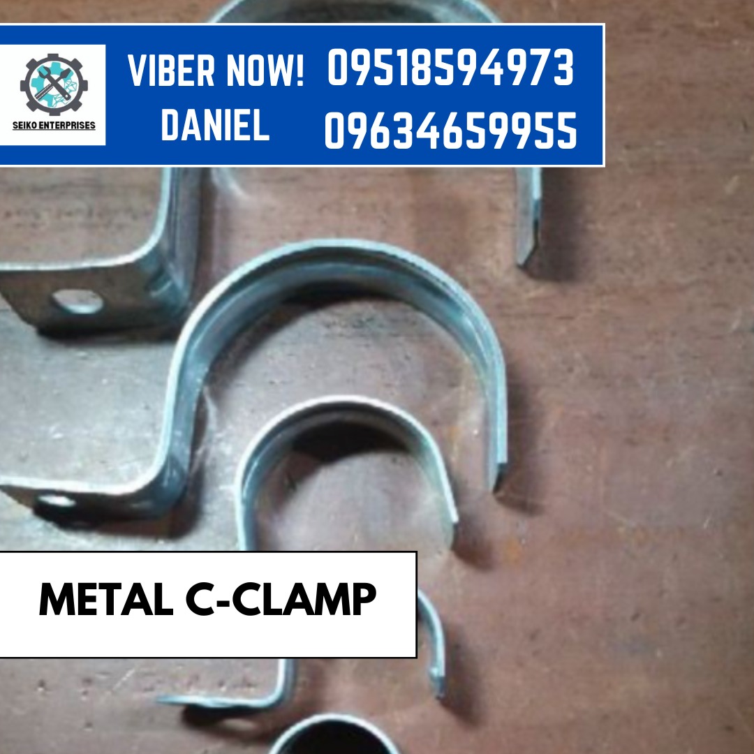 Metal C-Clamp 1 hole, Commercial & Industrial, Construction & Building ...