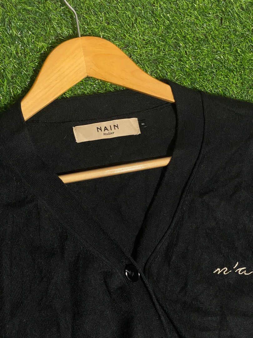 NAIN ATELIER SPECIAL EDITION WOMENS CARDIGAN LOGO EMBROIDERY LIKE NEW ...