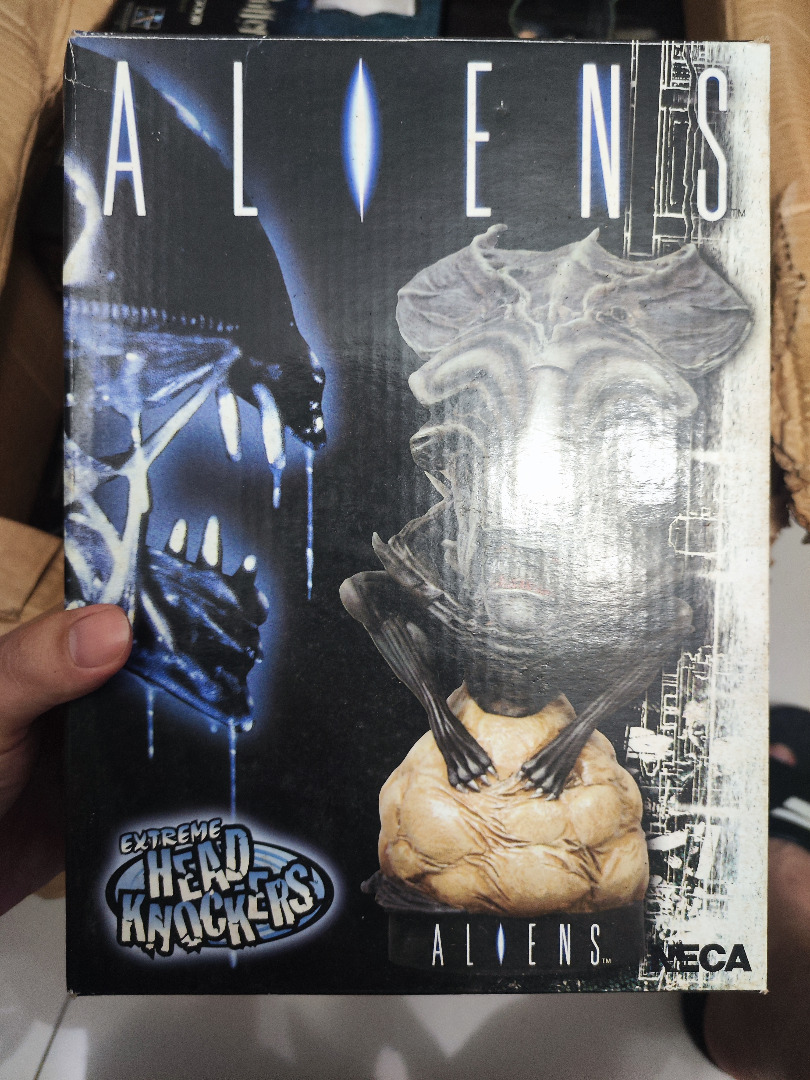 NECA 2004 Aliens Queen Alien Extreme Head knockers Bobble Head Statue ...