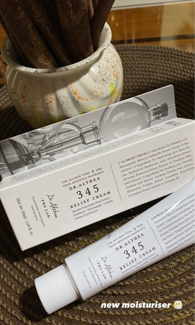 [NEW,UNOPEN] Dr. Althea 345 Relief Cream Repair Resverstrol, Beauty ...