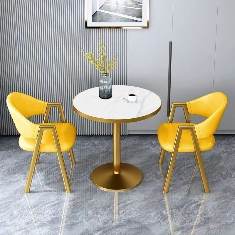Nordic style negotiation table and chair combination reception, simple ...