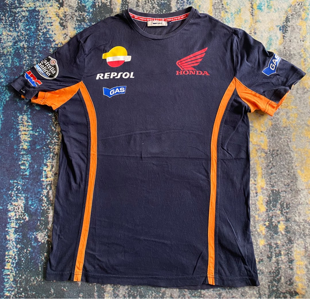 Original Merchandise Honda Repsol Team by Gas, Men's Fashion, Tops ...