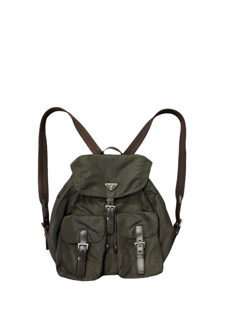 Original prada backpack, Men's Fashion, Bags, Backpacks on Carousell