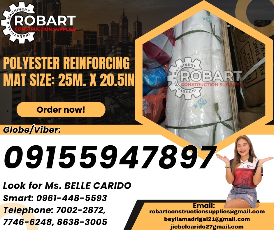 Polyester reinforcing mat, Commercial & Industrial, Construction Tools ...