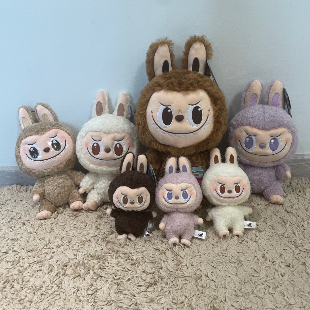 Popland labubu zimomo pendant plush doll, Hobbies & Toys, Toys & Games ...