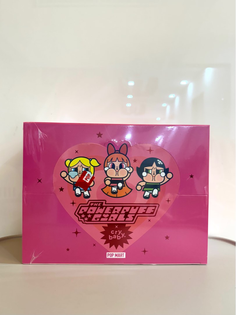 POPMART CRYBABY x Powerpuff Girls Series Figures Individual Blind Box ...