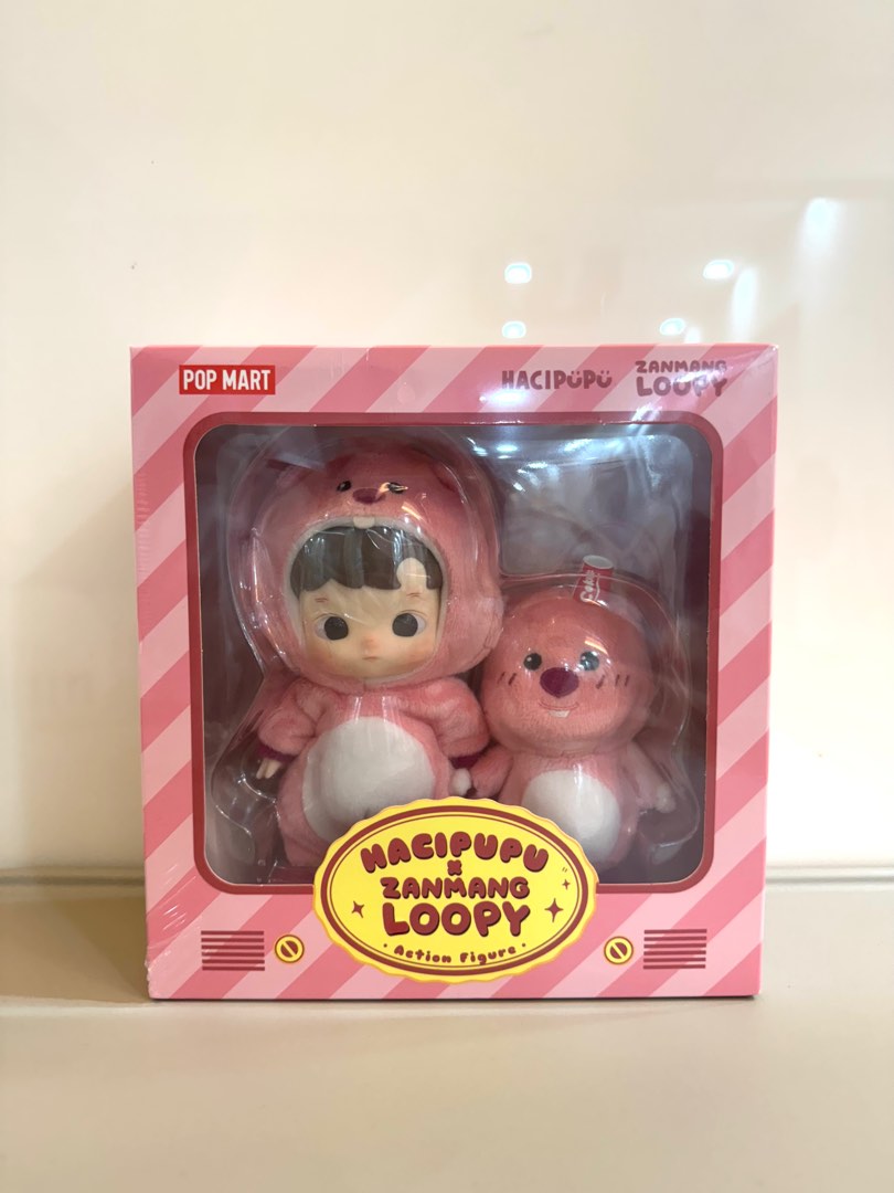 POPMART Hachipupu x Zanmang Loopy Action Figurine, Hobbies & Toys, Toys ...