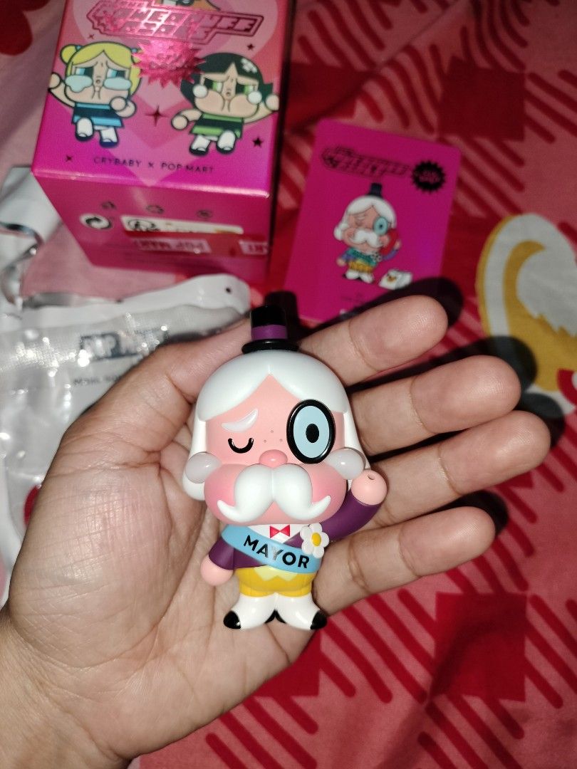 PPG Character Mayor Popmart Figurine Display, Hobbies & Toys, Toys & Games on Carousell