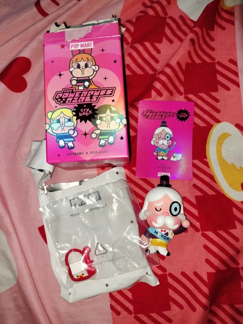 PPG Character Mayor Popmart Figurine Display, Hobbies & Toys, Toys ...