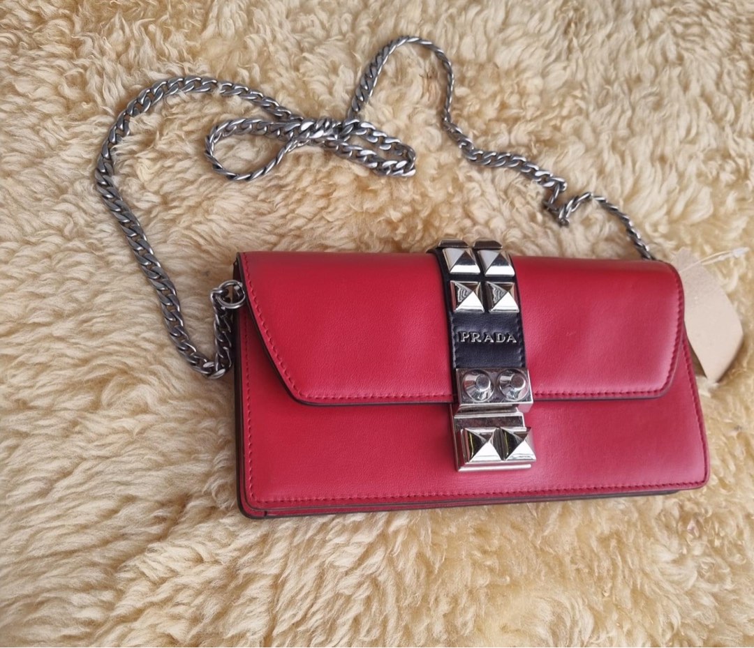 Prada woc, Luxury, Bags & Wallets on Carousell