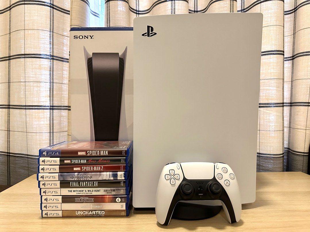 PS5 Disc Version including 9 Games (Can be sold separately), Video ...