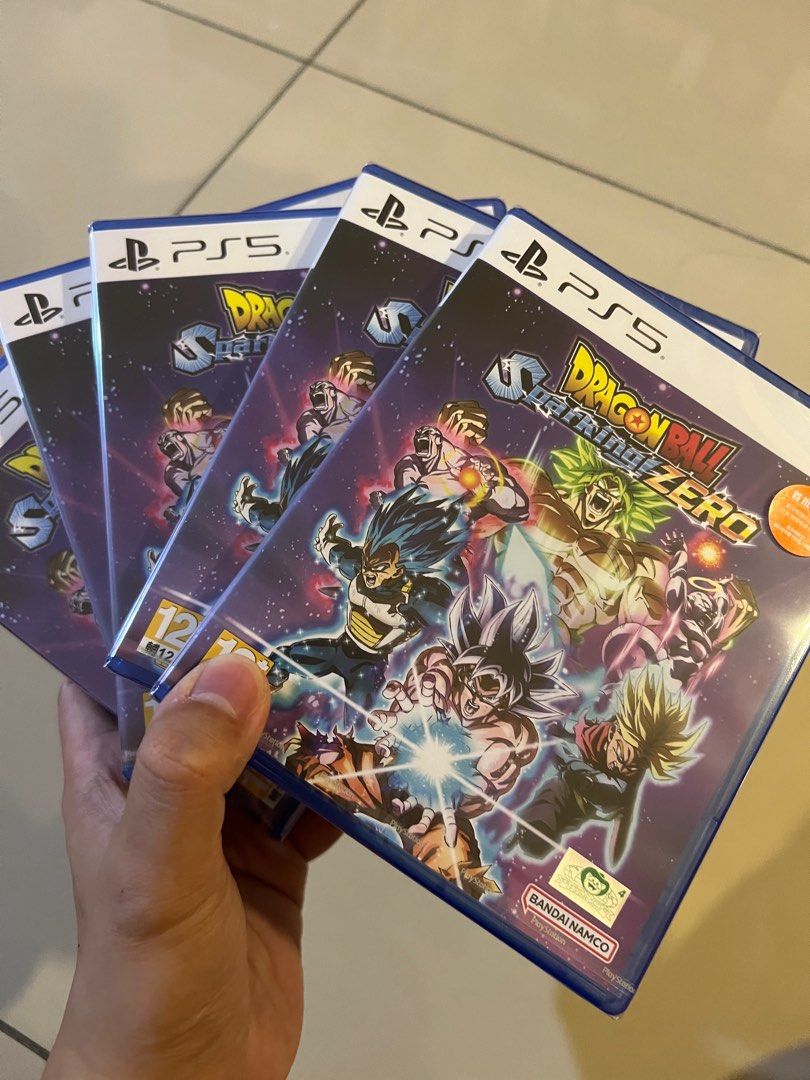 Ps5 Dragon Ball Sparking Zero Chinese Version, Video Gaming, Video ...