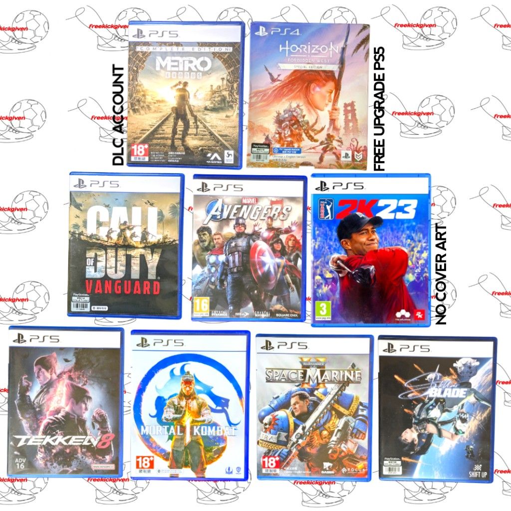 PS5 PHYSICAL DISC GAMES USED Price Below as RM94.90, Video Gaming ...
