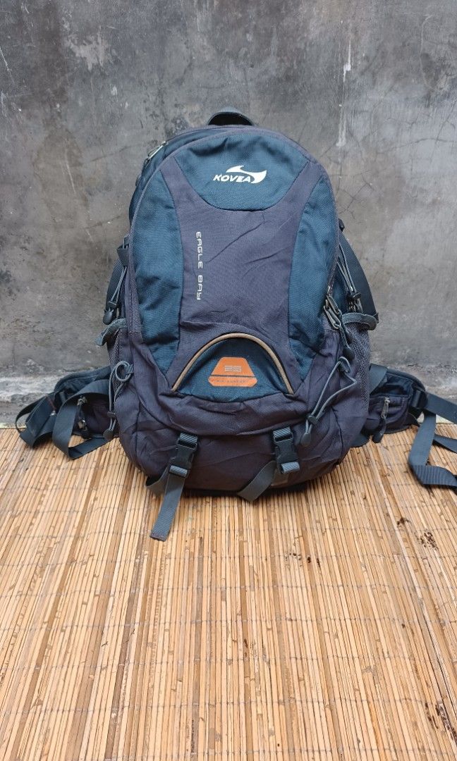 Ransel Backpack Outdoor Kovea Lengkap Raincover, Fesyen Pria, Tas ...