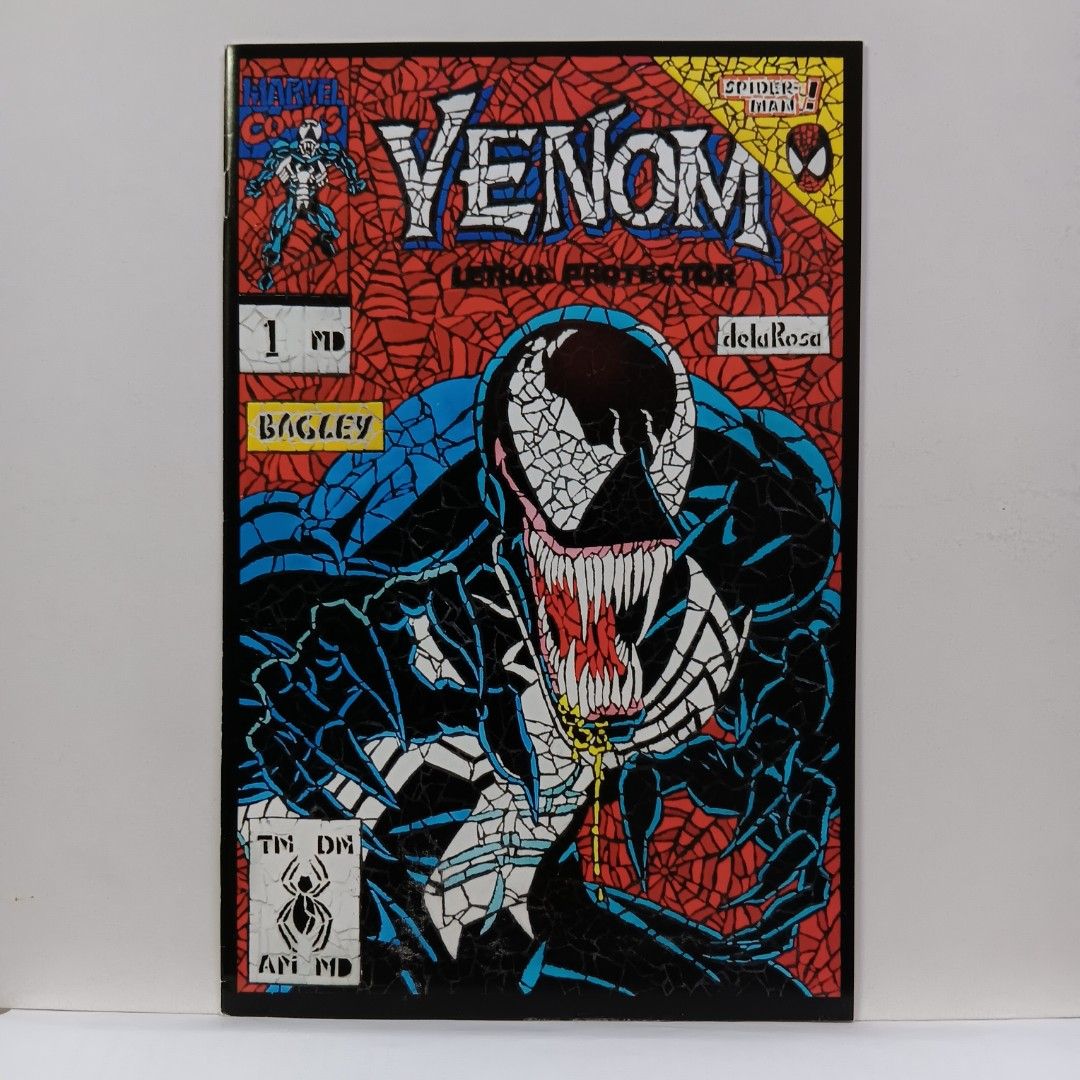 RM100 each. Shattered covers. Venom, Amazing Spider-Man #300, Hulk #181 ...