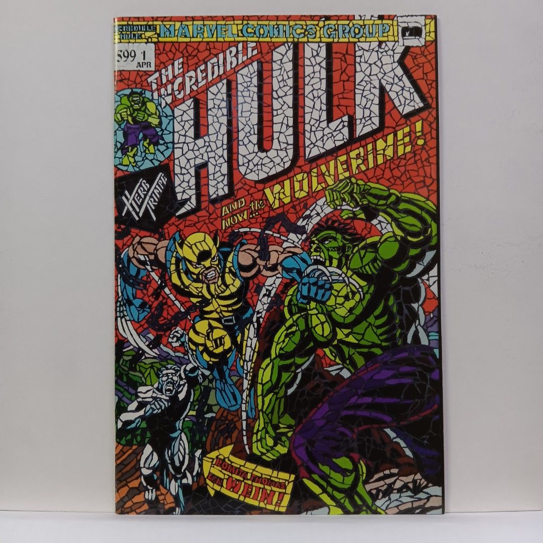 RM100 each. Shattered covers. Venom, Amazing Spider-Man #300, Hulk #181 ...