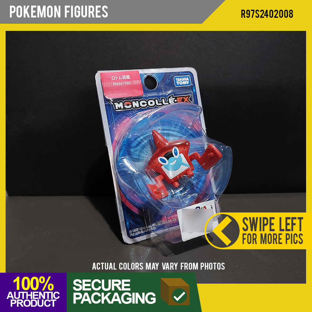 Rotom Dex (Takara Tomy Moncolle Pokemon Figure EMC 14) Red Nintendo ...