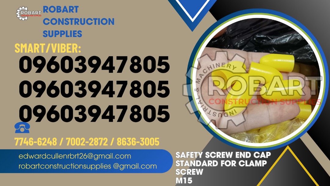 Safety Screw End Cap Standard for Clamp Screw M15, Commercial ...