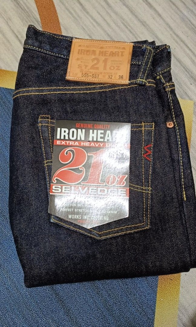 Samurai iron heart momotaro sugarcanes duck digger denime pure blue japan mister freedom flat ...