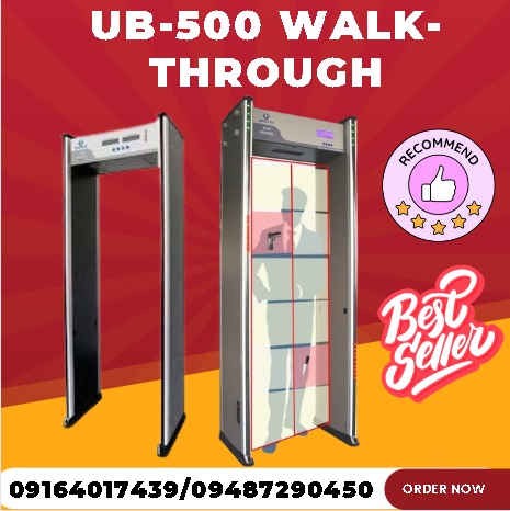 Security Full Body Scanner 6 Zones Walkthrough Metal Detector ...