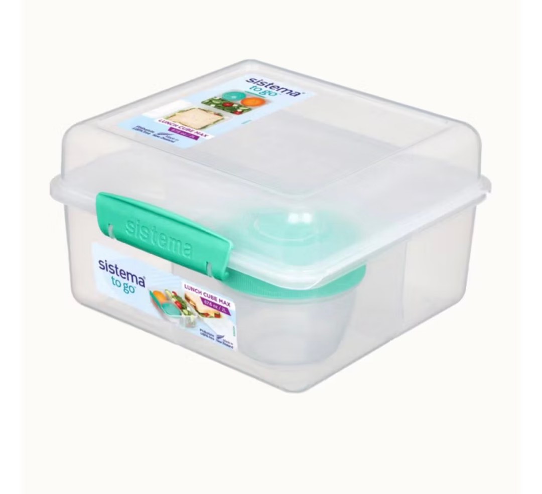 Sistema To Go - Lunch Box Cube Max 2L, Furniture & Home Living ...