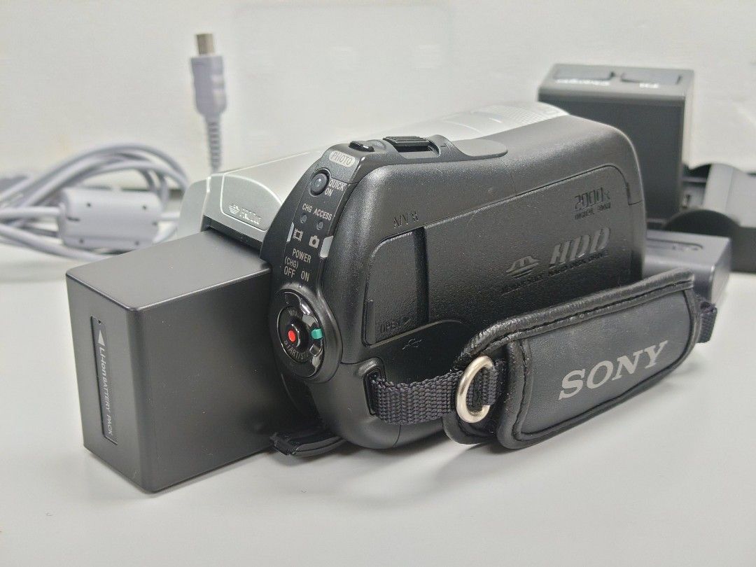 SONY DCR-SR45 Handycam Digital Video Camcorder - Silver 索尼 DCR-SR45 手提攝錄機銀色 ZEISS 蔡司鏡片 40x ...