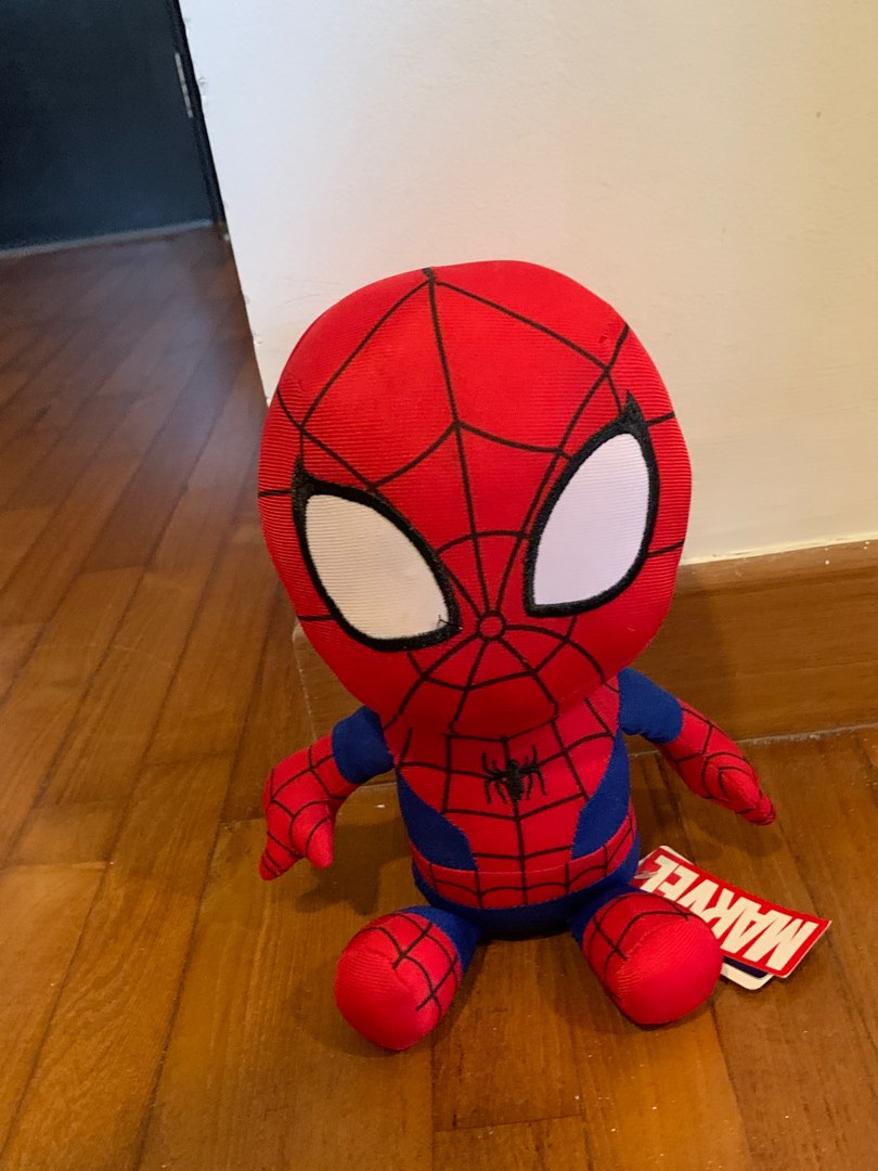 Spider-Man Soft Toy, Hobbies & Toys, Toys & Games on Carousell