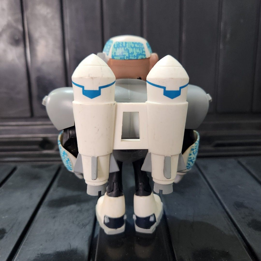 Teen Titans Animation Cyborg & Transforming Beast Boy Cheetah 5.5" plus ...