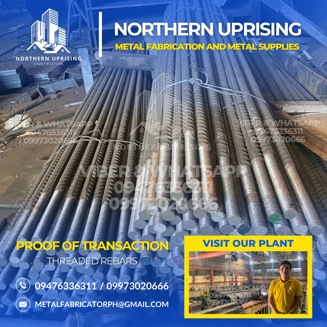 Threaded Rebars | Base Plate | Steel Pipe Casing | Metal Fabrication ...