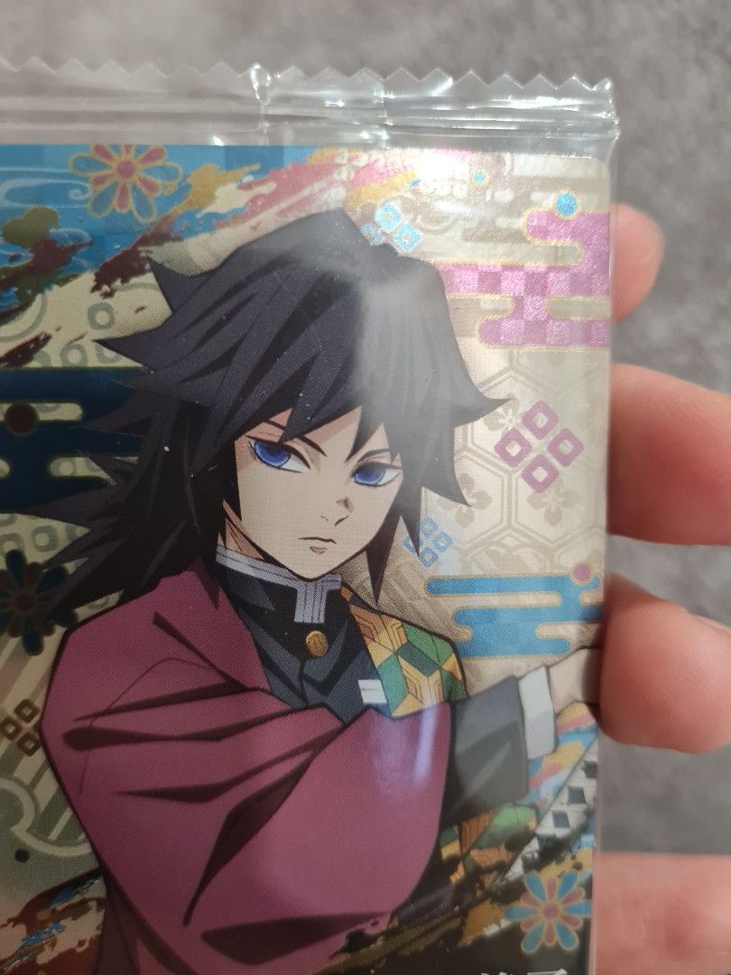 Tomioka Giyuu Demon Slayer Kimetsu no Yaiba Wafer Card Vol.3 Foiled ...