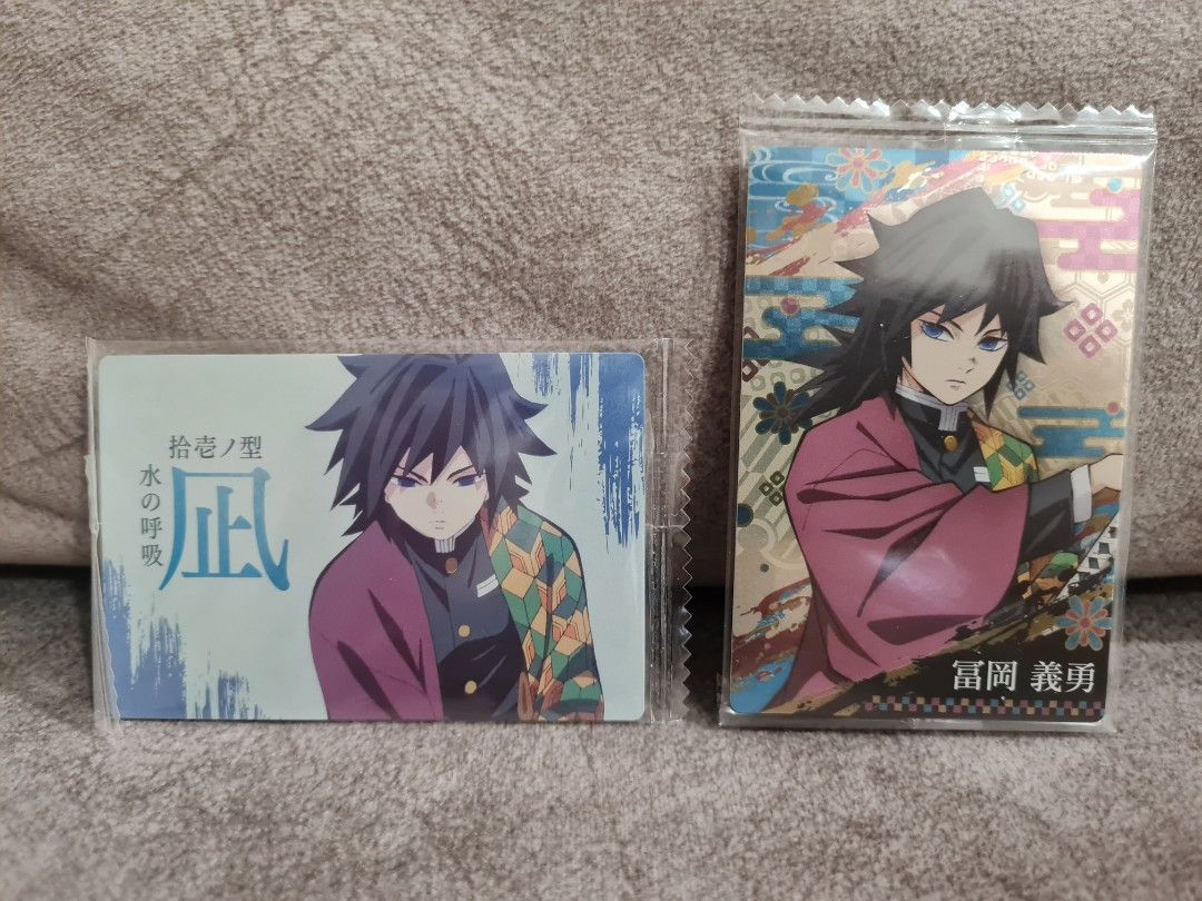 Tomioka Giyuu Demon Slayer Kimetsu no Yaiba Wafer Card Vol.3 Foiled ...
