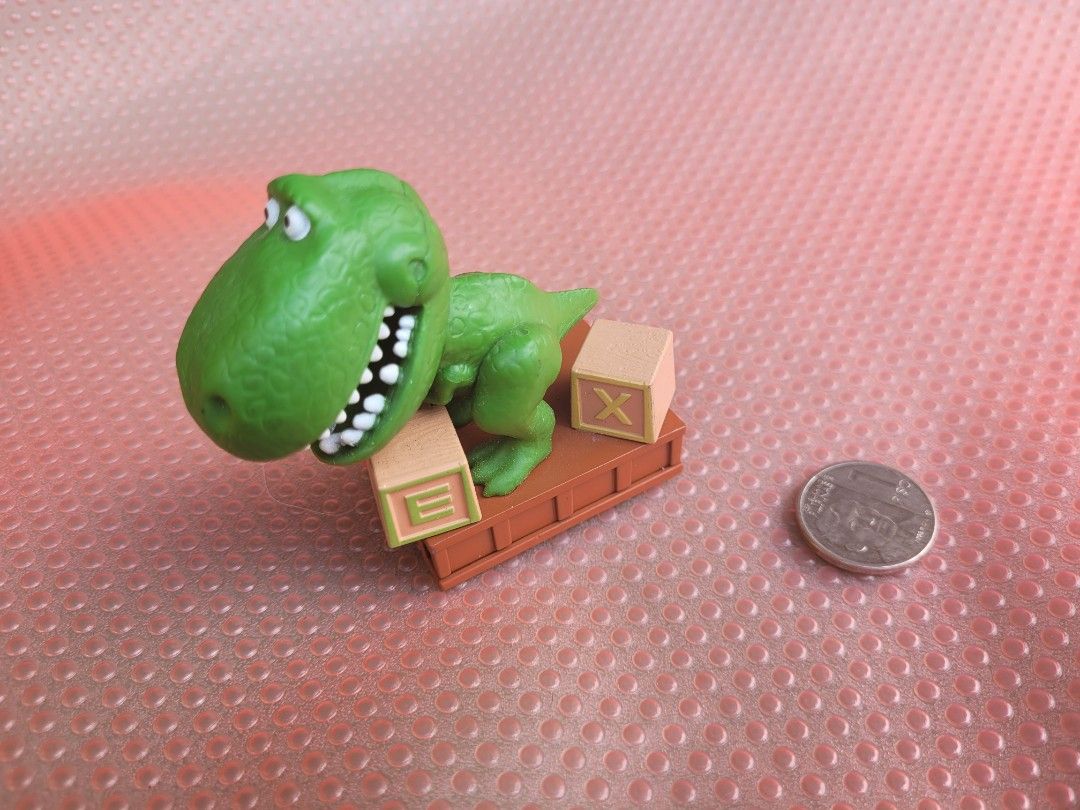 Toy Story Rex Wheel Figure, Hobbies & Toys, Toys & Games on Carousell