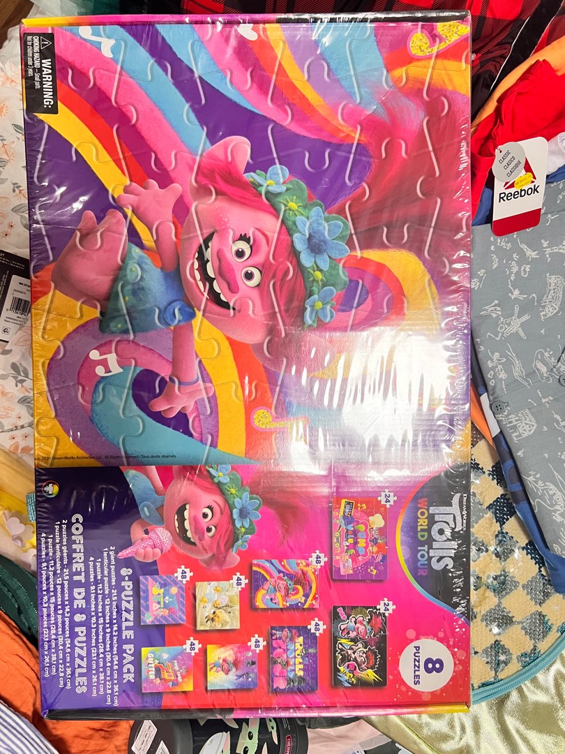 Trolls puzzle, Hobbies & Toys, Toys & Games on Carousell