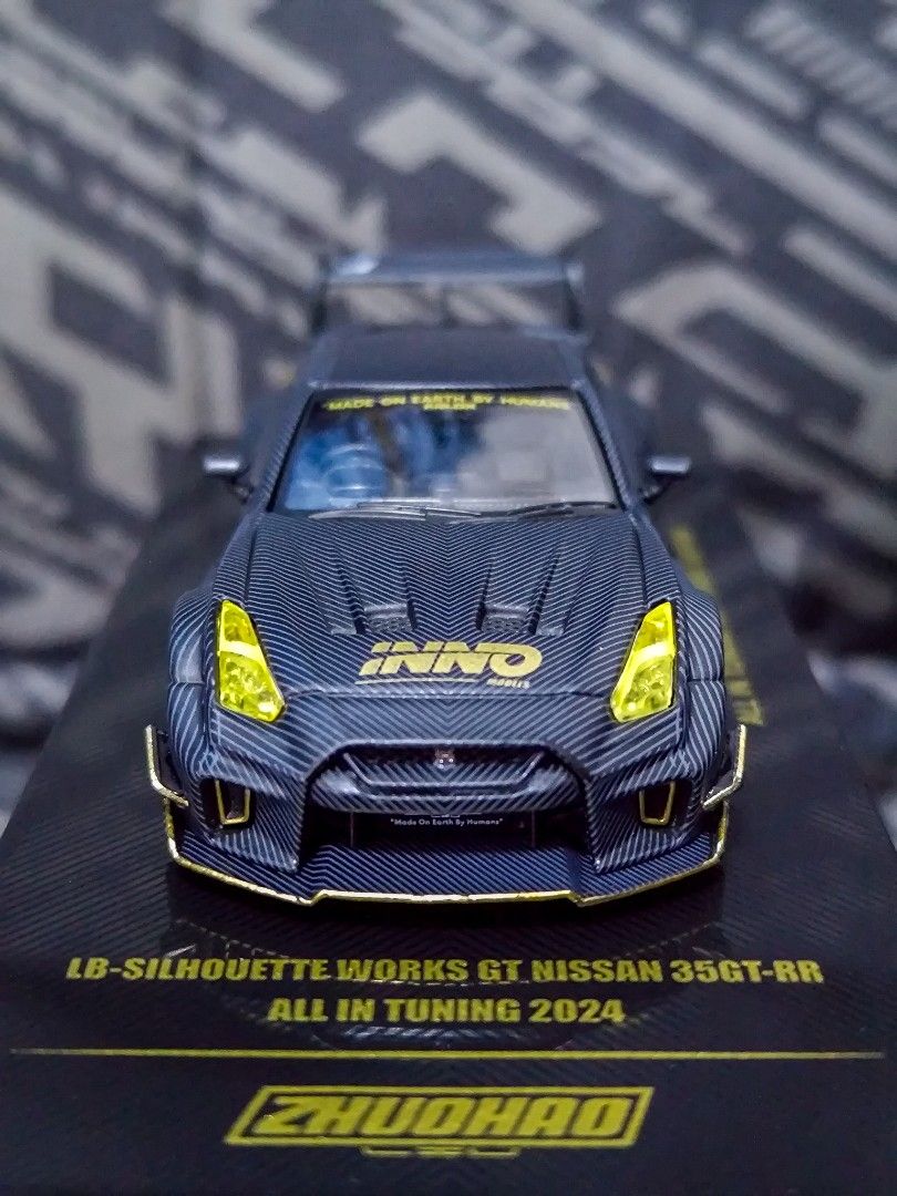Inno64 x Zhuohao Liu LB-Silhouette Works GT Nissan 35GT-RR (R35) Full ...