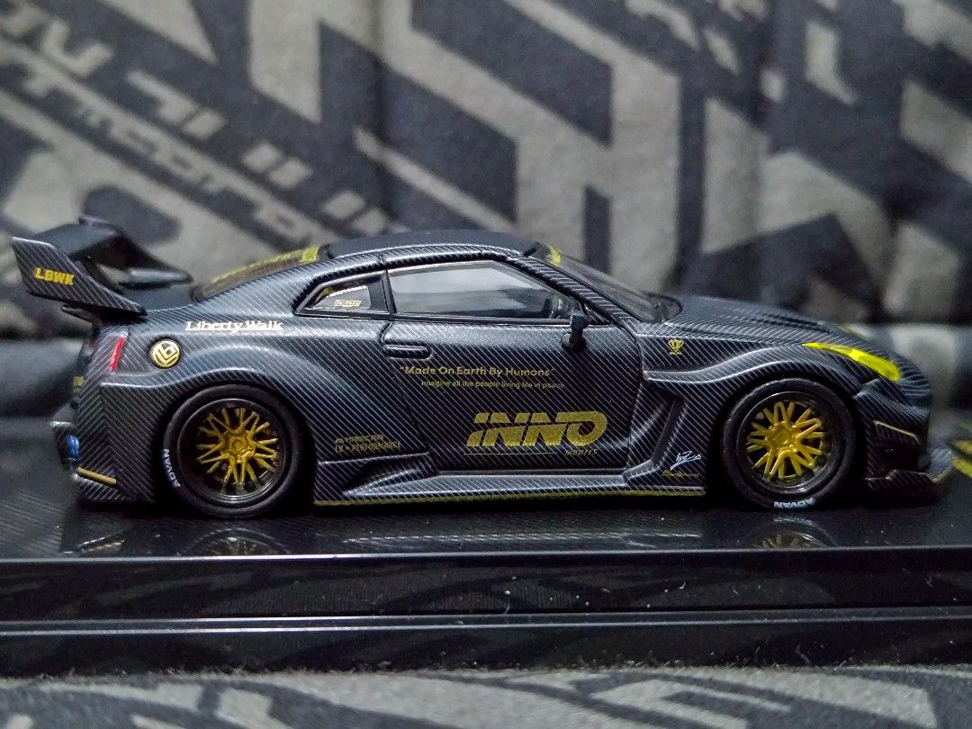 Inno64 x Zhuohao Liu LB-Silhouette Works GT Nissan 35GT-RR (R35) Full ...
