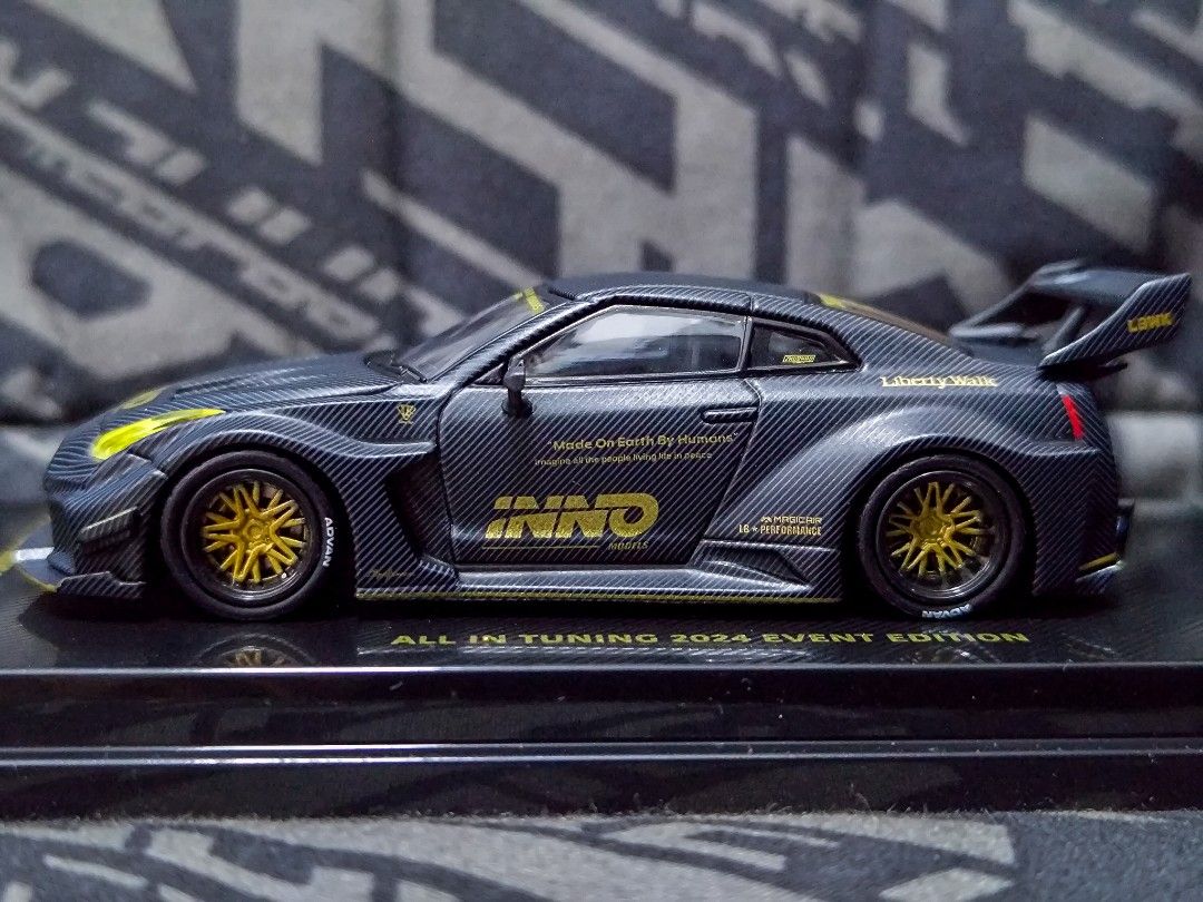 Inno64 x Zhuohao Liu LB-Silhouette Works GT Nissan 35GT-RR (R35) Full ...