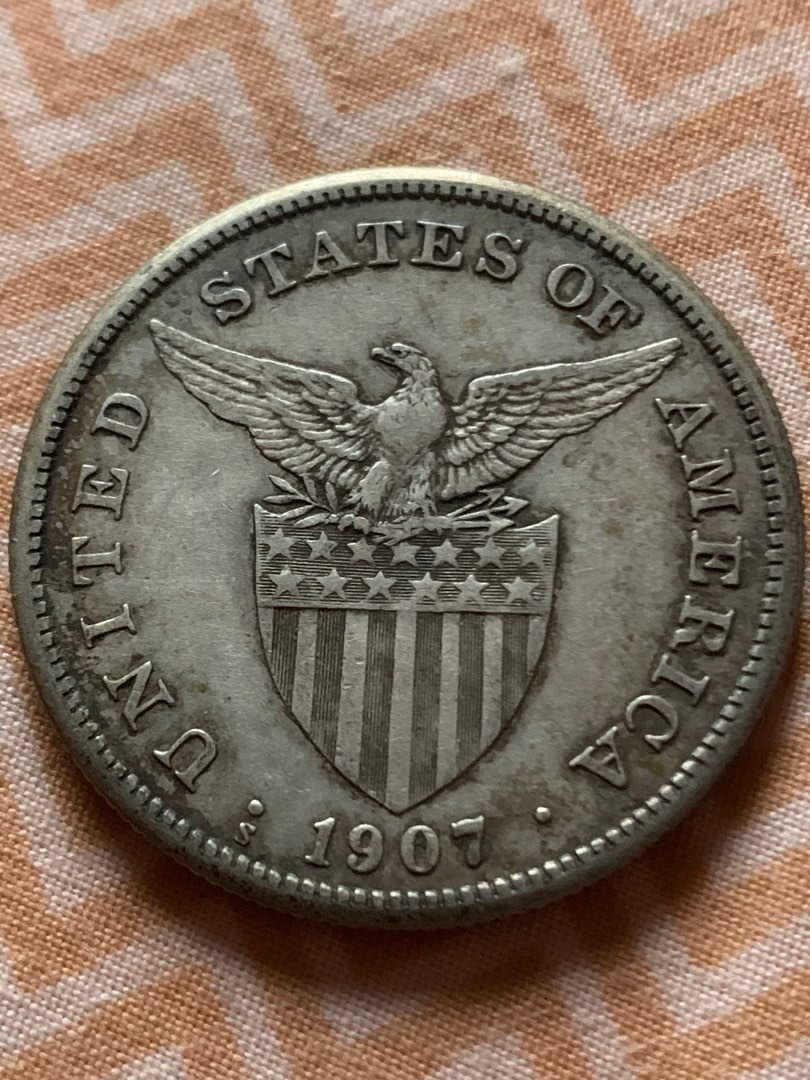 USPI ONE PESO SILVER COINS 1903 1907 1908 1909, Hobbies & Toys ...