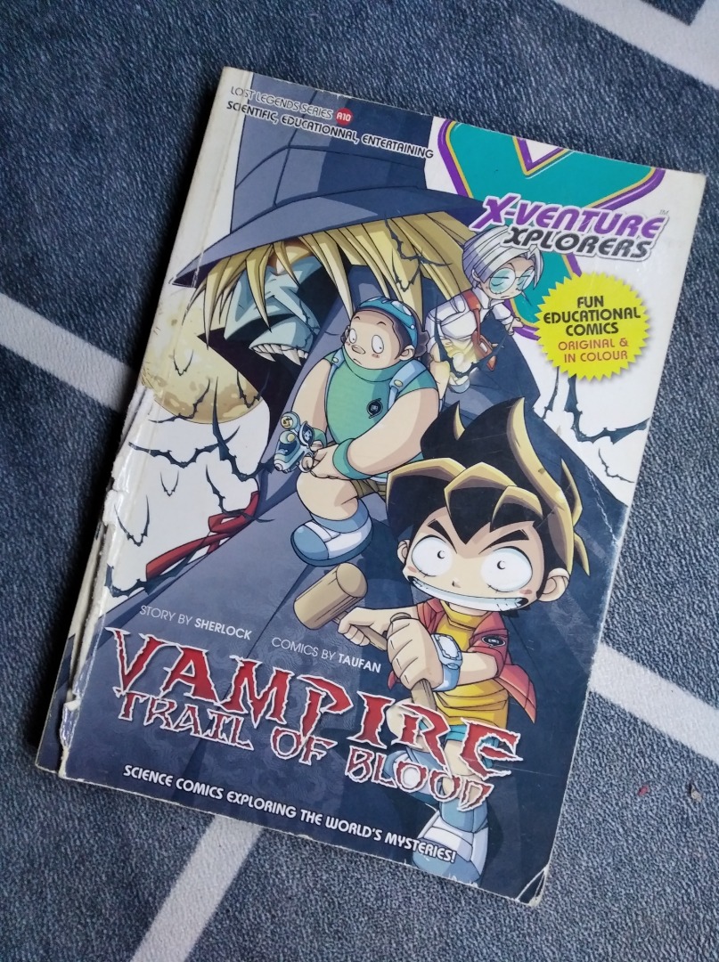 Vampire Trail of Blood by Sherlock (Preloved), Hobbies & Toys, Books ...